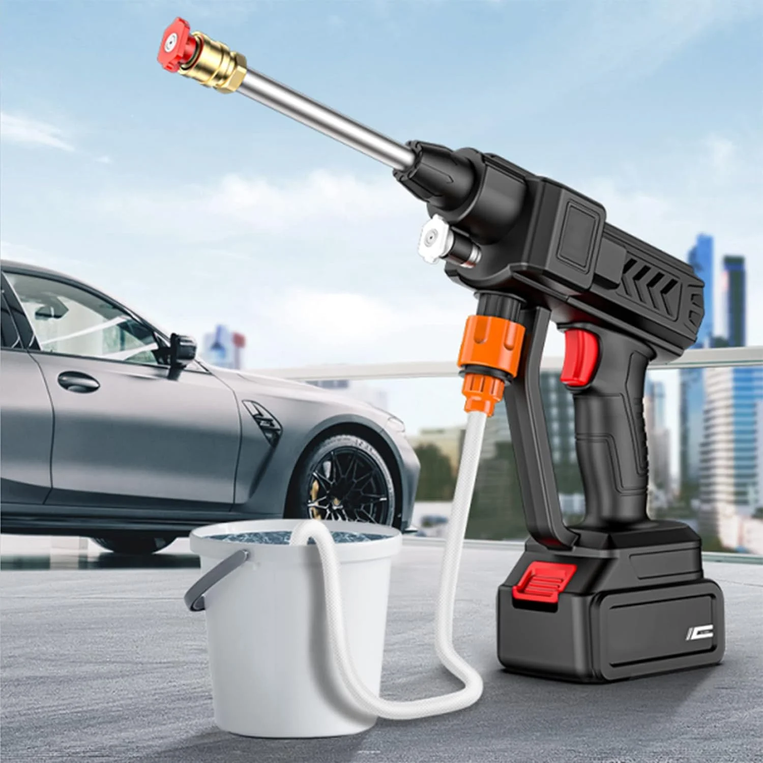 Cordless Car Washing Spray Gun | DreamDealsDaily.com